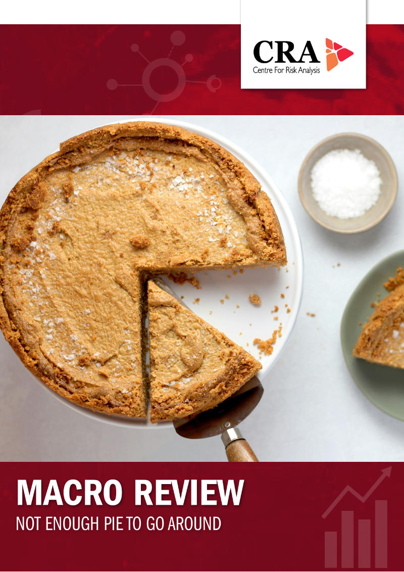 Not enough pie to go around — Centre for Risk Analysis